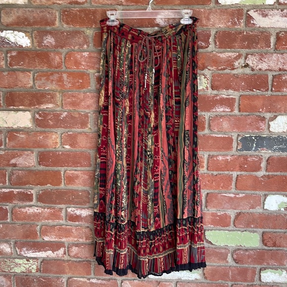 Zero Zero | Skirts | Vintage Zero Zero Hippie Gypsy Boho Long Skirt ...